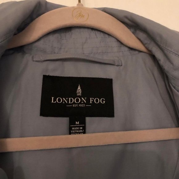 London Fog | Jackets & Coats | Trench Coat Jacket Blue London Fog Rain ...